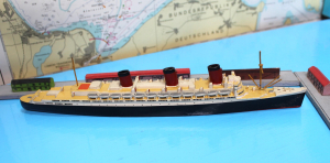 Ships-and-more - Passenger vessel "Queen Mary" (1 p.) UK 1936 Wiking