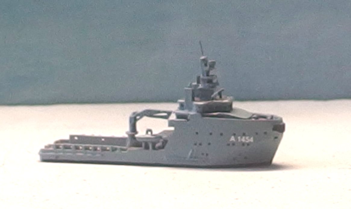 Ships-and-more - Navy tug A 1454 "Borkum" (1 p.) GER 2024 Albatros ALK 246