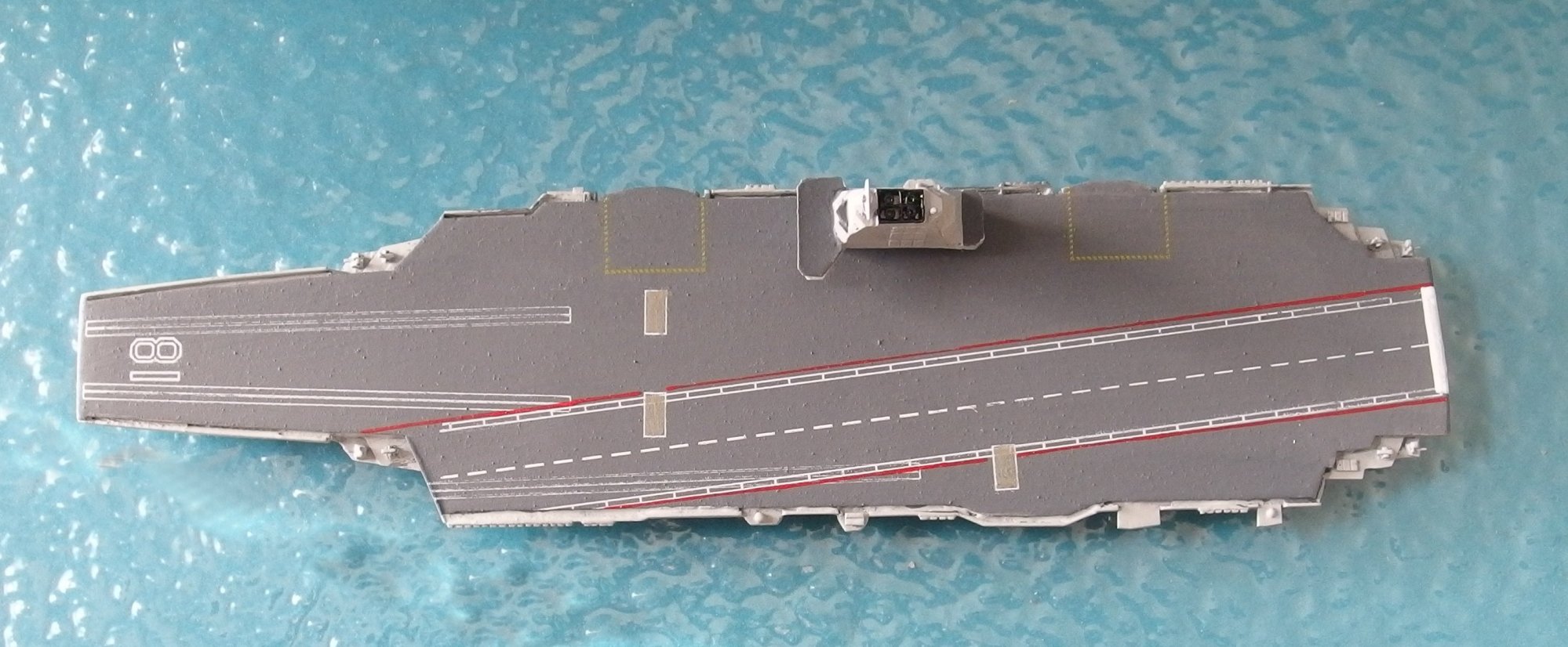 Ships-and-more - Aircraft carrier 18 "Fujian" type 003 (1 p.) CN 20xx ...