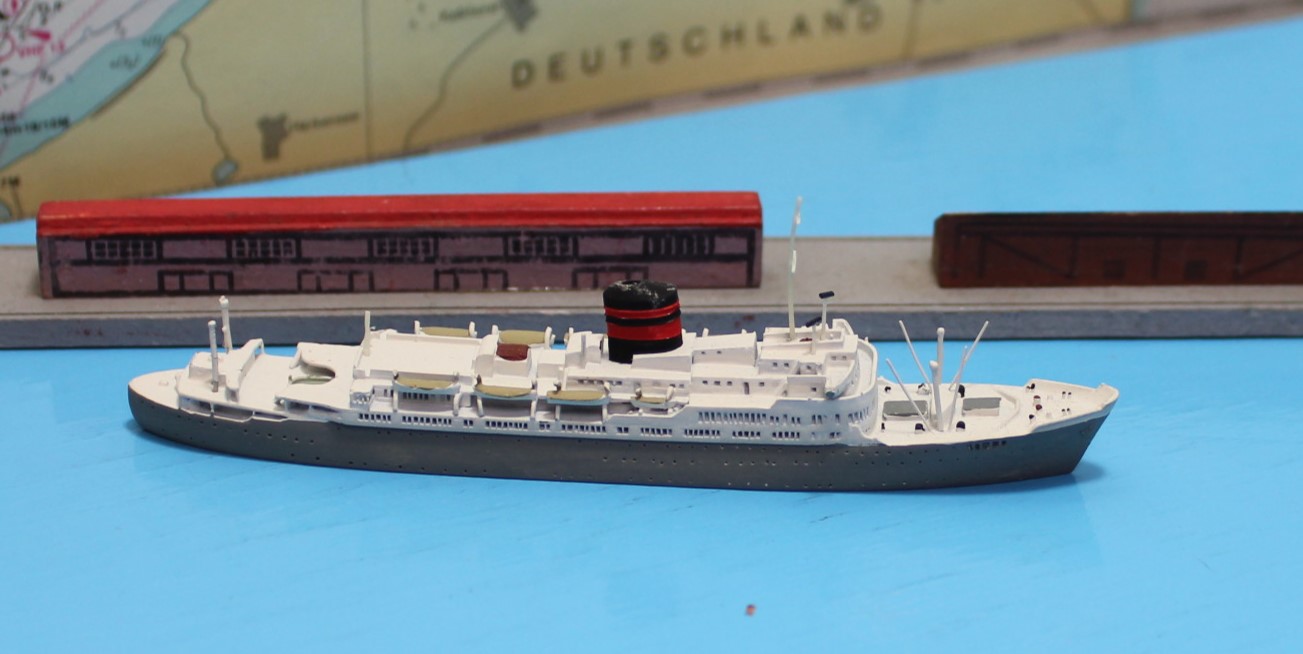 Ships-and-more - Passagierschiff "Ocean Monarch" (1 St.) GB 1951 CM KR 63