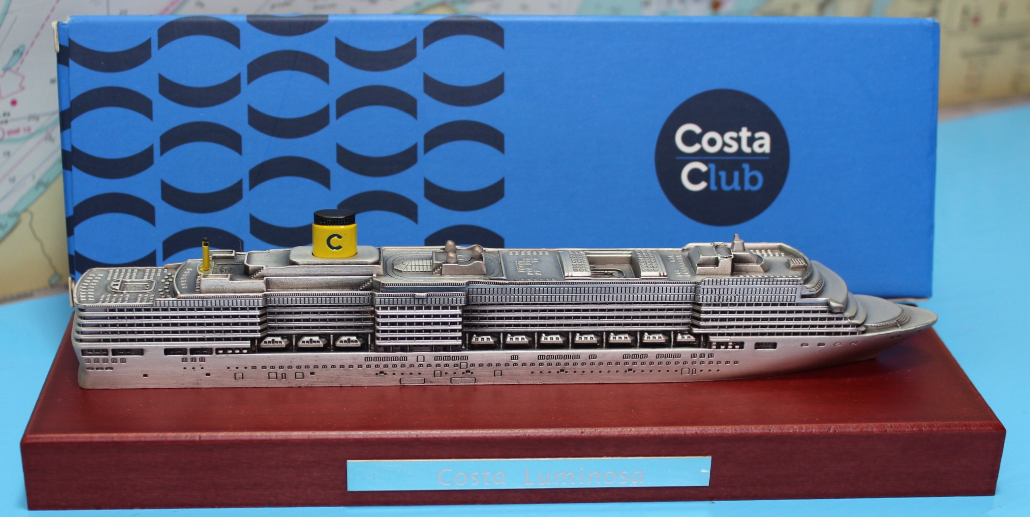 Ships-and-more - Cruise ship "Costa Luminosa" (1 p.) IT from Costa Club ...