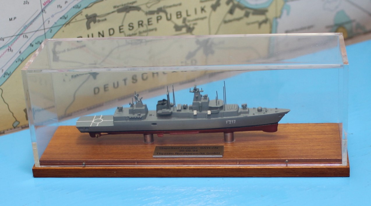 Ships-and-more - Frigate "Bayern" full hull launching (1 p.) GER 1994 ...