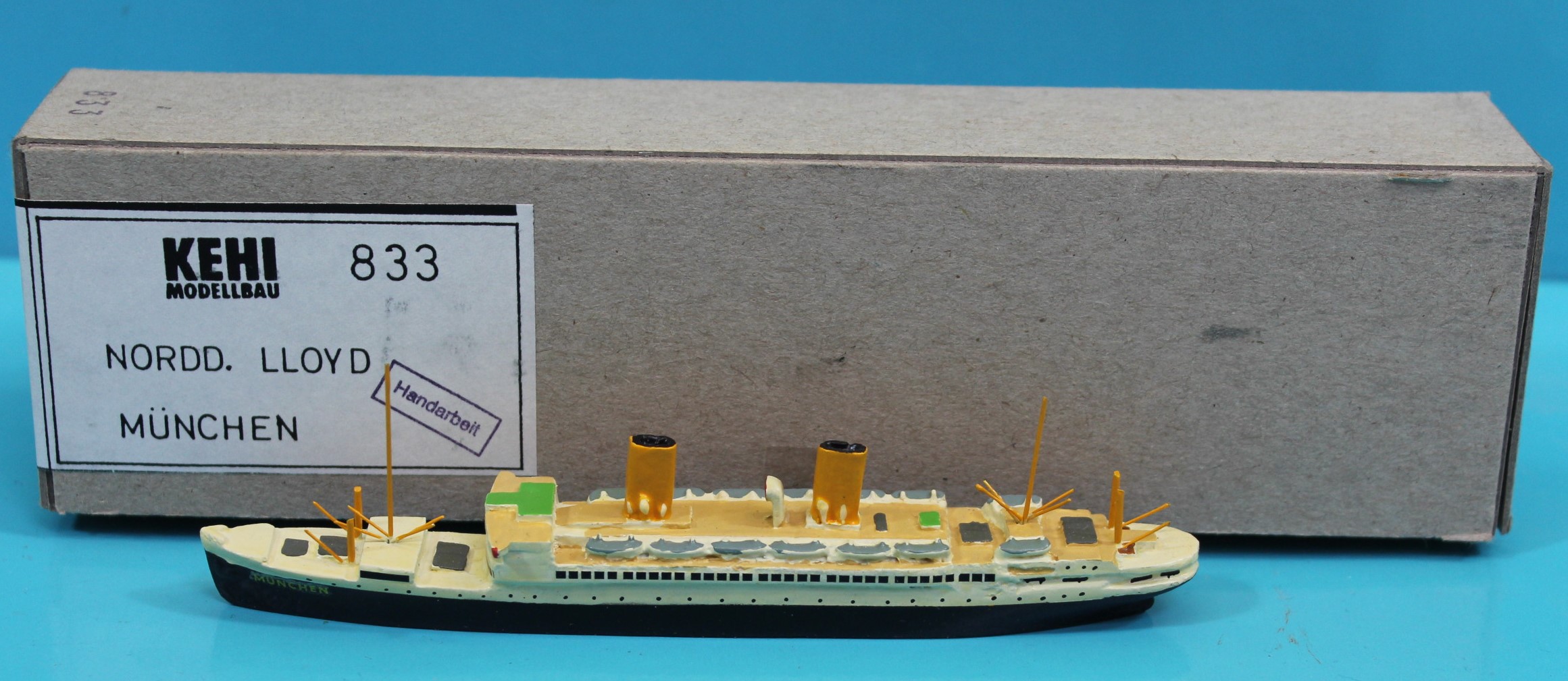 Ships-and-more - Passenger vessel "München" (1 p.) GER 1923 Kehi KE 833