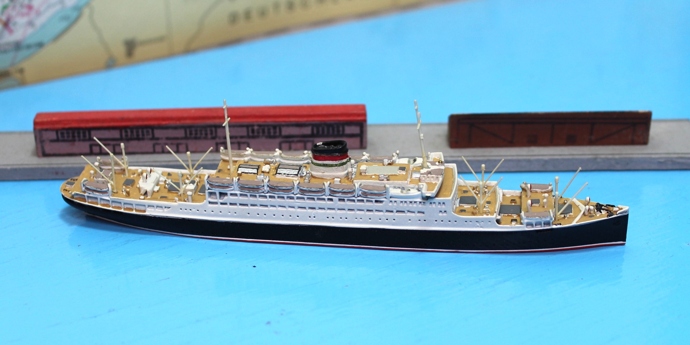 Ships-and-more - Passengership "Vulcania" Cosulich Line (1 p.) I 19xx ...