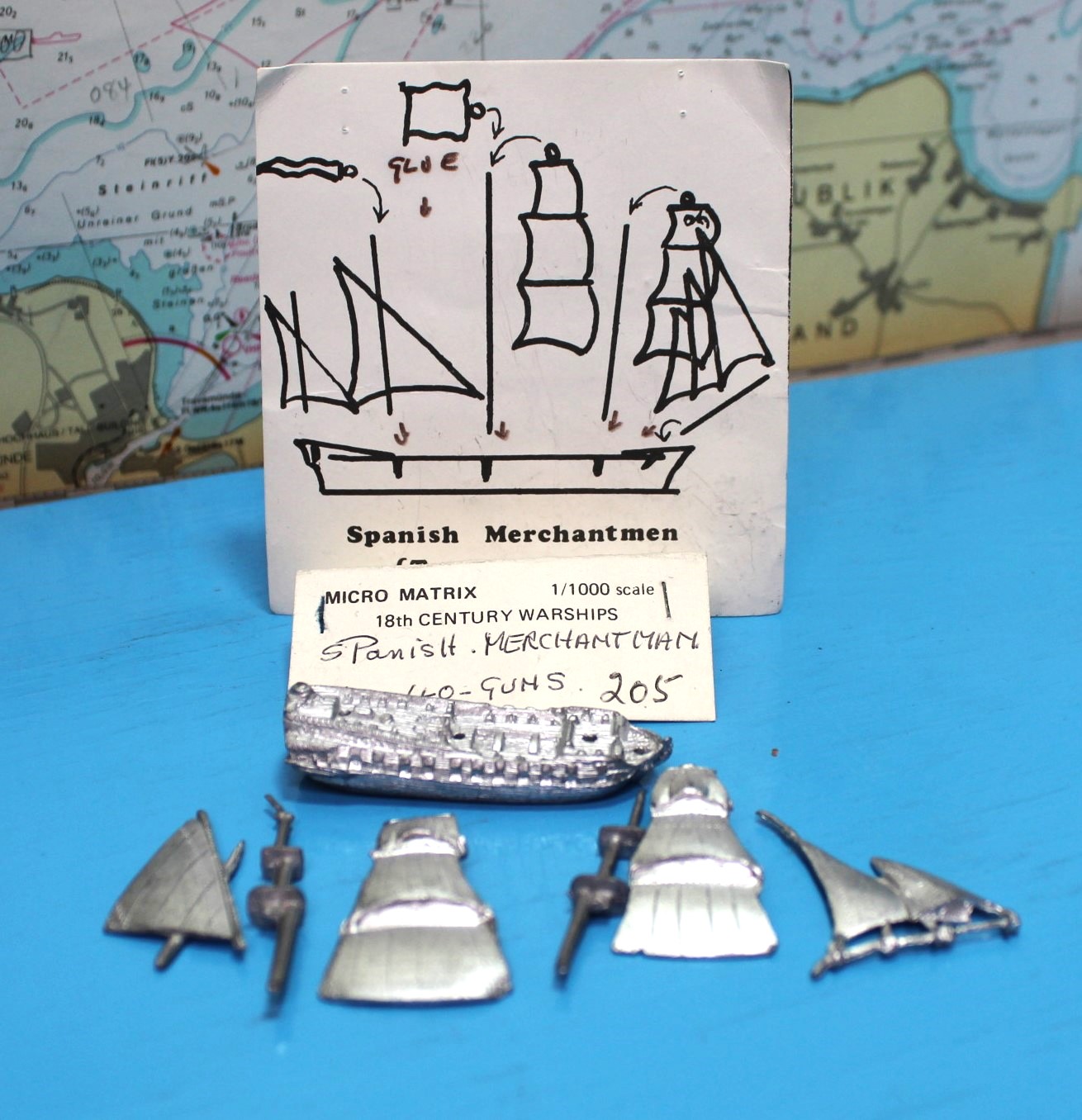 Ships-and-more - Spanish Merchantmen (Bausatz) Micro Matrix 205 (?) in ...
