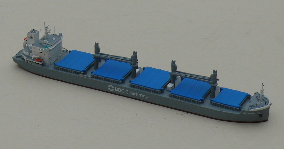 Ships-and-more - Bulk carrier "BBC Uranus" (1 p.) LIB 2022 Rhenania RHE ...