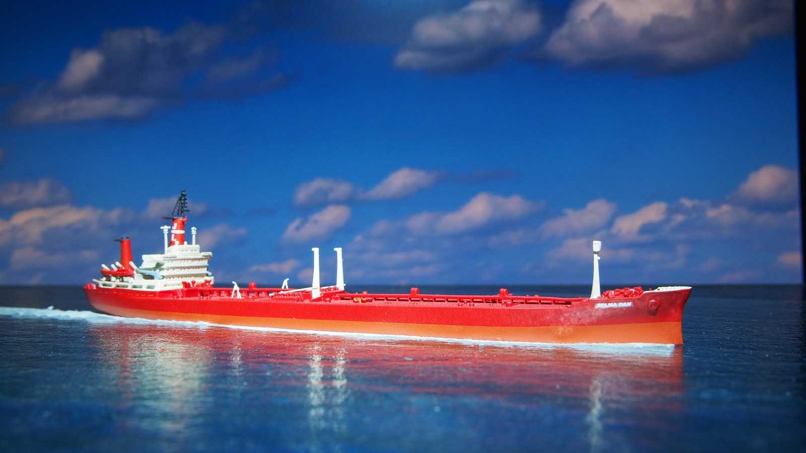 Ships-and-more - Tanker "Selma Dan" (1 St.) DK 1964 RI 580 von Risawoleska