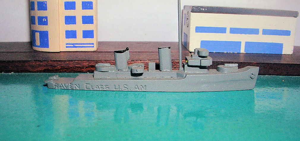 Ships-and-more - Minesweeper "Raven"-class (1 p.) USA from CAS