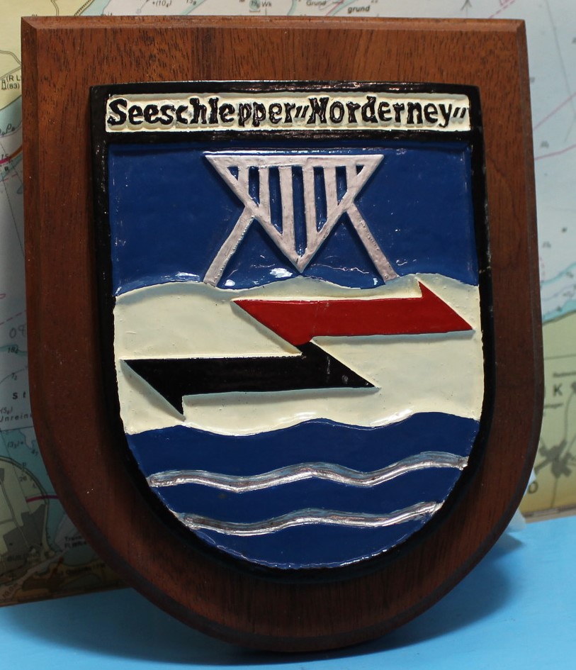 Ships-and-more - Seeschlepper Norderney D Schiffswappen (1 St.)