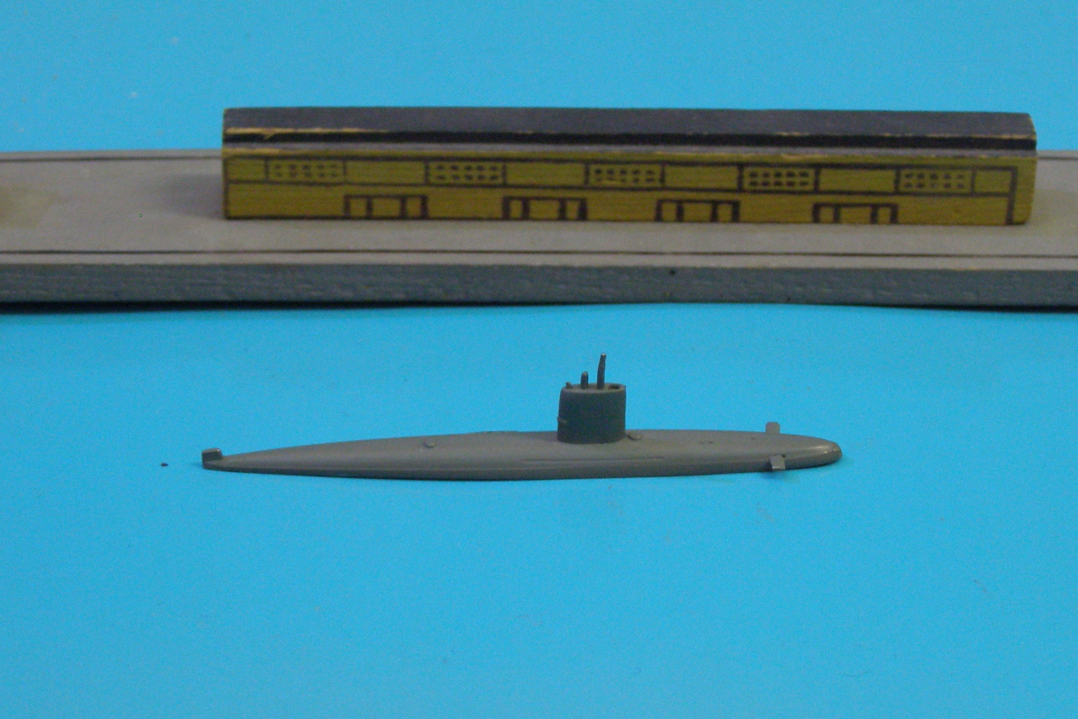 Ships-and-more - Submarine "Dreadnought" (1 p.) GB 1963 Star 3