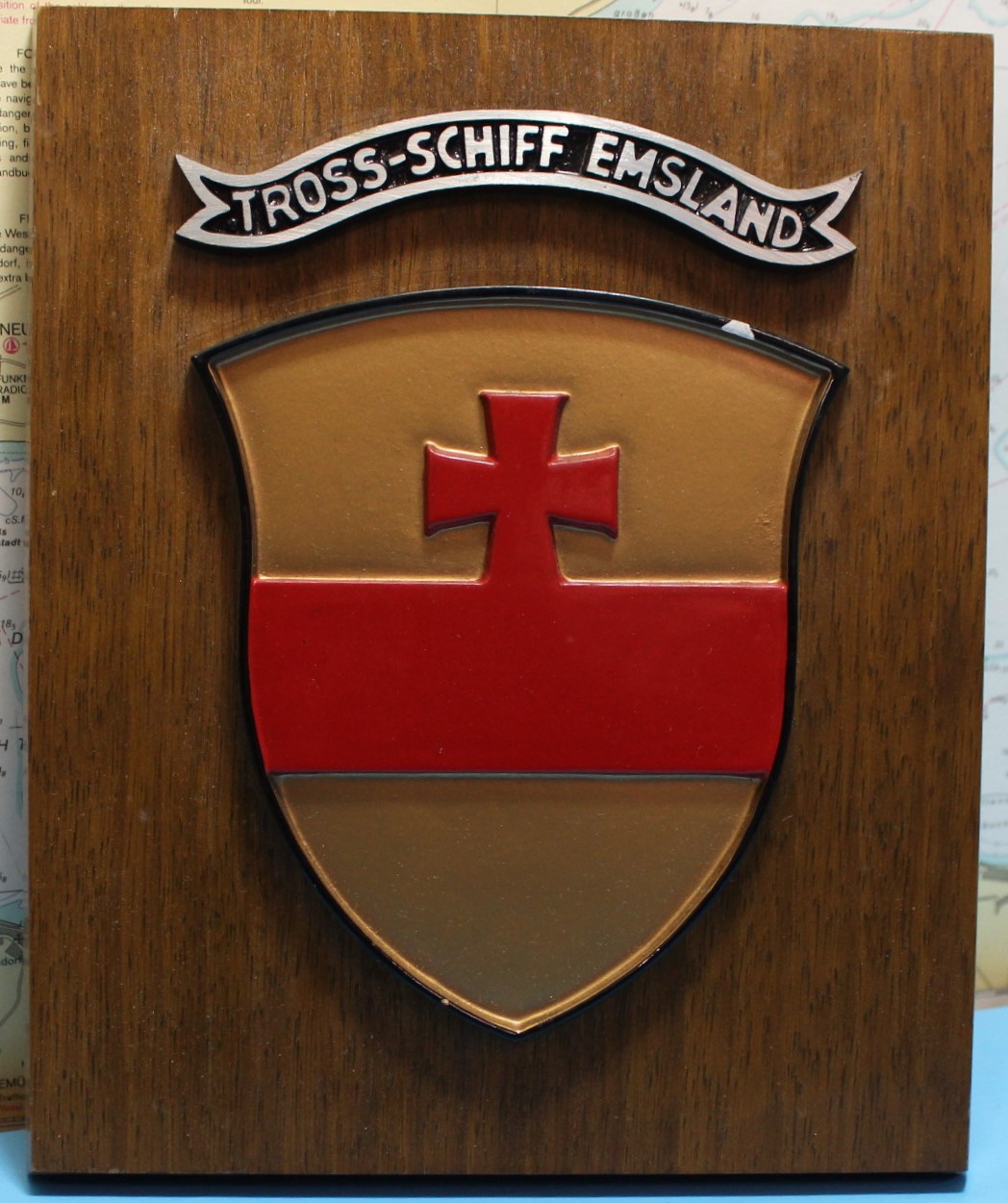 Ships-and-more - Emsland supply vessel GER heraldic sign (1 p.)