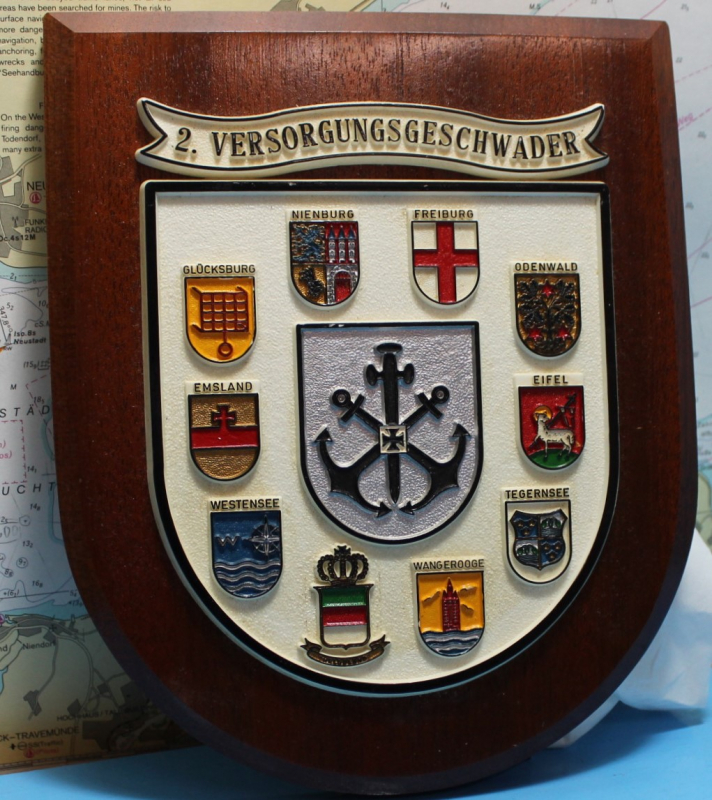 Ships-and-more - 2nd supply vessel fleet GER heraldic sign (1 p.)