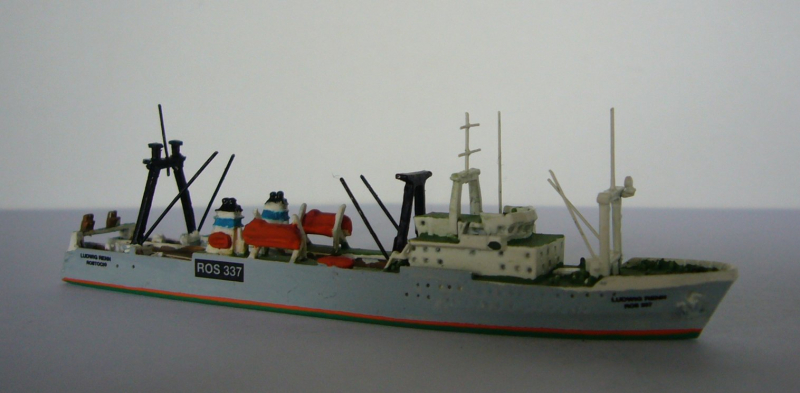 Ships-and-more - Hecktrawler ROS 337 "Ludwig Renn" Fischkombinat ...