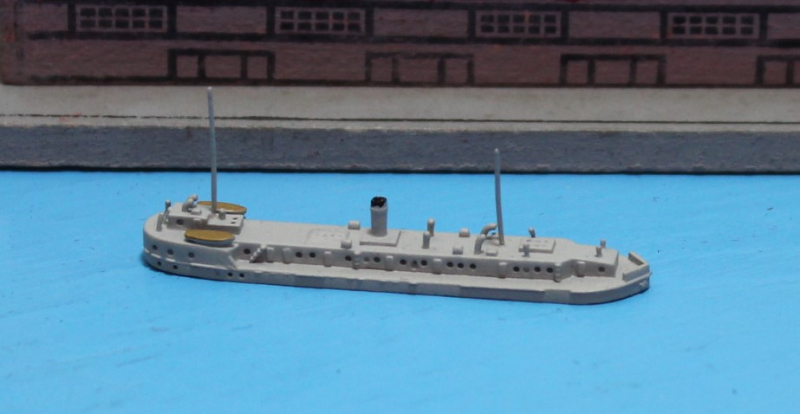 Ships-and-more - Hotel ship "Grobian" (1 p.) DDR 1958 Hai 347