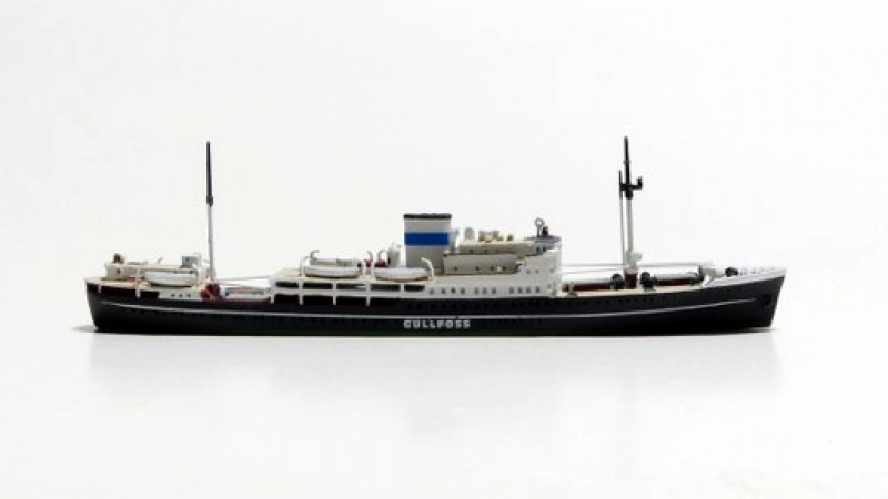 Ships-and-more - Passenger vessel "Gullfoss" (1 p.) IS 1950 No. 269 ...